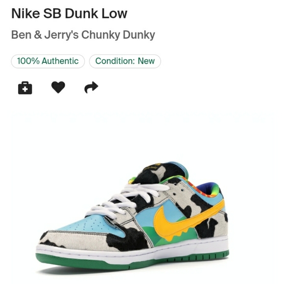 Nike | Shoes | Ben And Jerrys Nike Sb Chunky Dunks | Poshmark